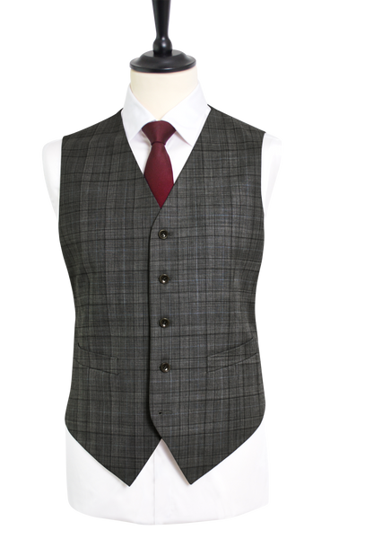 GLEN PLAID DAVY'S GREY SUIT | Mayo Clothier